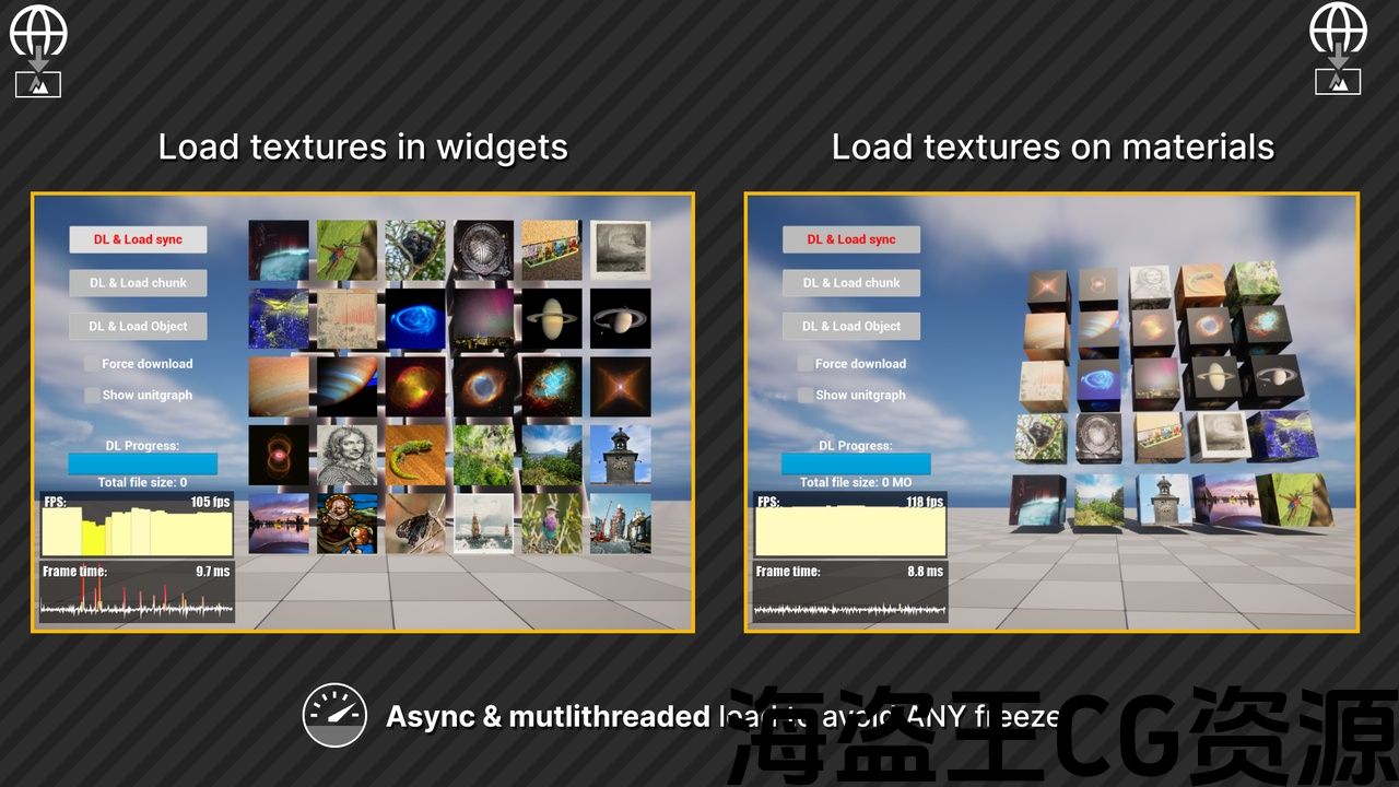 Async Runtime Texture Importer 异步运行时纹理导入器-海盗王CG资源
