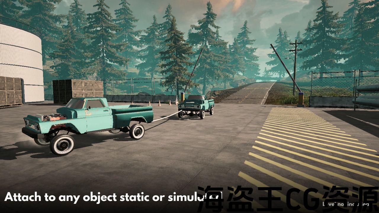 Winch & Cable System 绞车电缆系统-海盗王CG资源