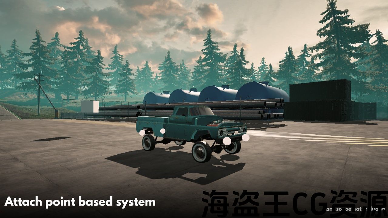 Winch & Cable System 绞车电缆系统-海盗王CG资源