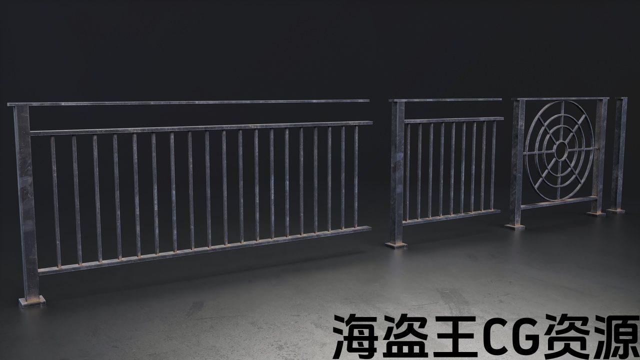 Mega Barriers Kit – Game-Ready, Modular Barriers 巨型障碍套件 Game Ready 模块化 ...