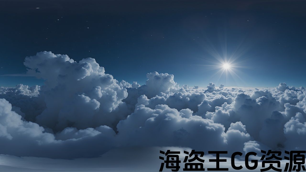 HDRI Aerial Nightscape Panoramas HDRI航空夜景全景图-海盗王CG资源